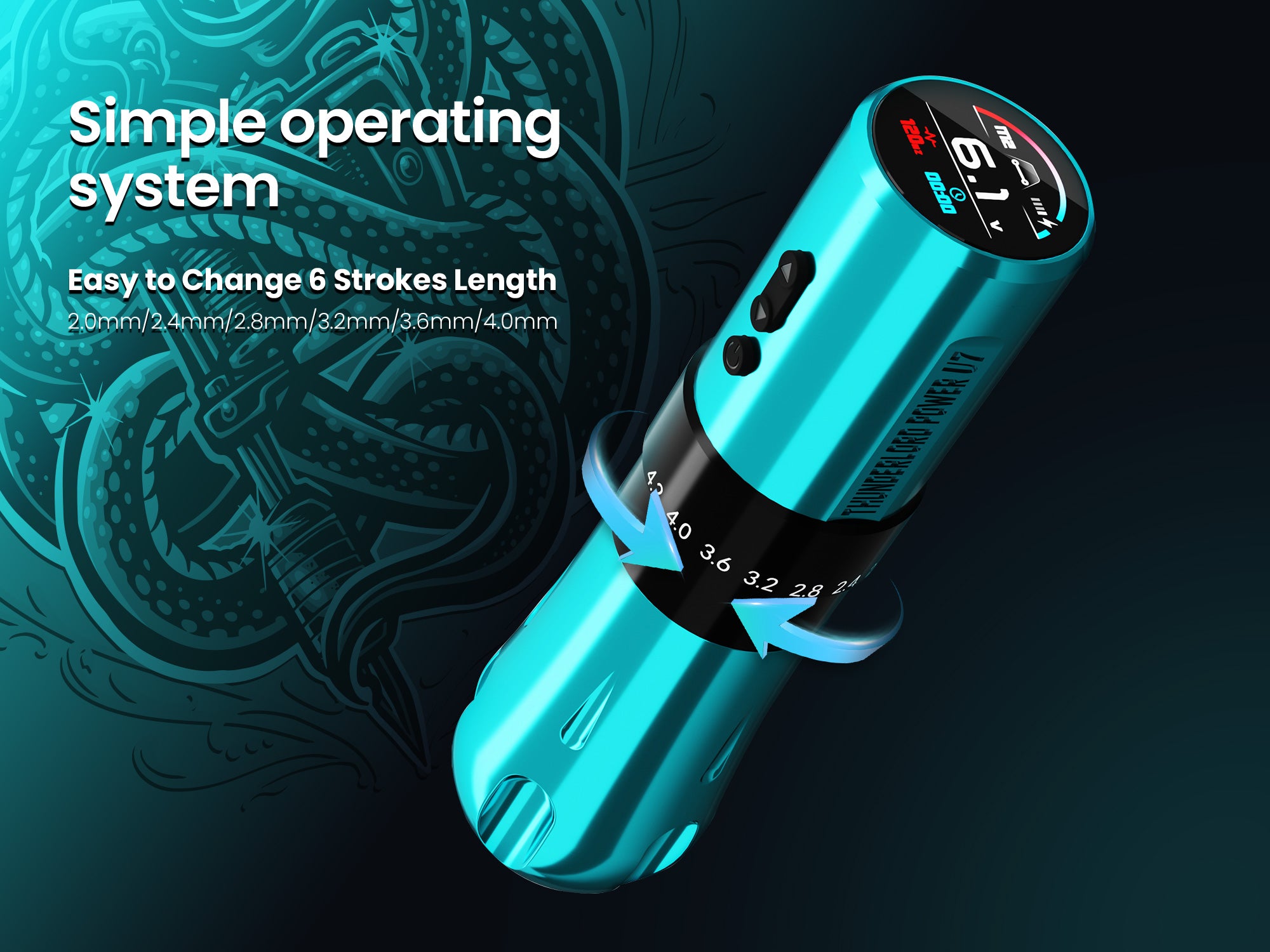 Adjustable Stroke Tattoo Machines | Precision Tattooing Tools